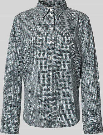 Tom Tailor Regular Fit Hemdbluse aus Baumwoll-Mix