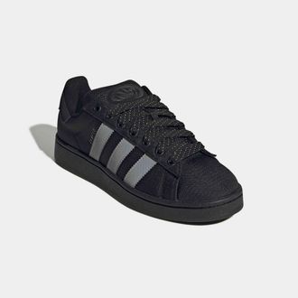 adidas Sneaker ADIDAS ORIGINALS CAMPUS 00S, Herren, Gr. 37, core schwarz, core schwarz, tech grau metallic, Textil, Schuhe Sneaker