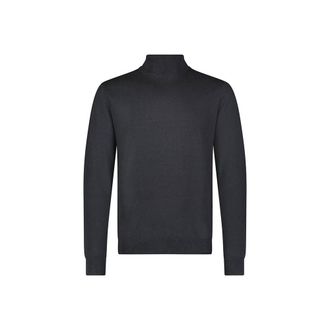 Lee Herren Turtle Neck Pullover Sweater, Schwarz, S EU