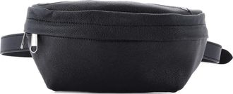 Gucci Logo Leather with GG Coated Canvas belt bag - Noir