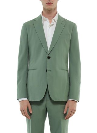 Fursac Veste droite en toile de coton - Taille 46 - Homme