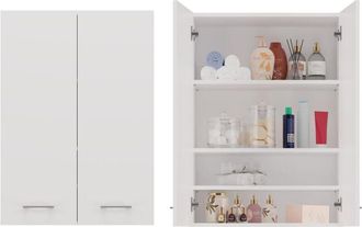 Topeshop Topeshop - Armoire pour lave-linge Pola mini/dd, blanc