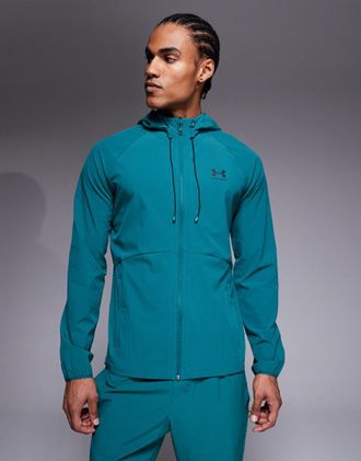 Under Armour Vibe - Jacke aus Webstoff in Rack-Gr&uuml;n