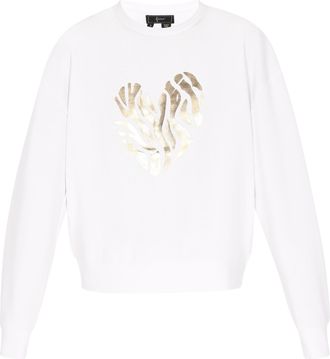 Faina Sweatshirt Frauen cremefarben