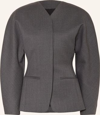 Jacquemus Jacquemus Blazer La Veste Ovalo grau