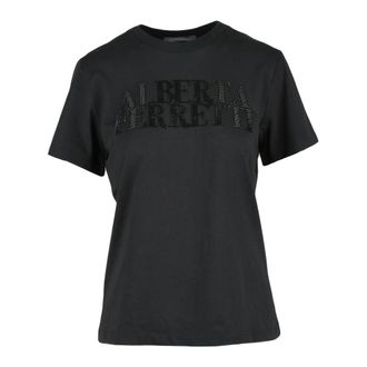 Alberta Ferretti T-Shirt - - Tops - Damen - Schwarzk - S