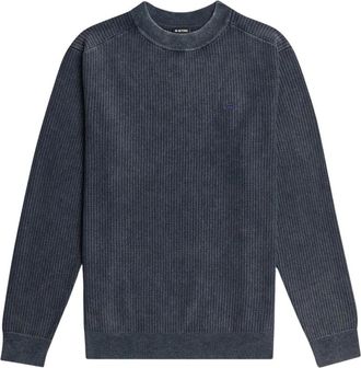 G-Star Homme, Pulls, Bleu, Taille: L Pull Over en Tricot D&eacute;lav&eacute;