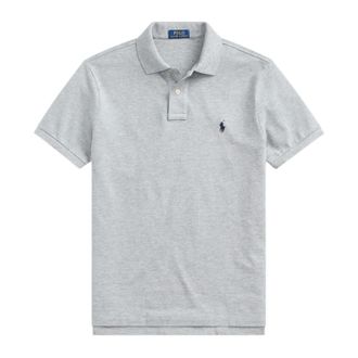 Ralph Lauren Das ikonische Mesh-Poloshirt - - Tops - Herren - Grau - M