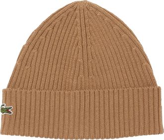 Lacoste Caps & M&uuml;tzen - Lacoste LACOSTE Unisex M&uuml;tze - Strickm&uuml;tze, Beanie - Gr. ONE SIZE - in Braun - f&uuml;r Damen