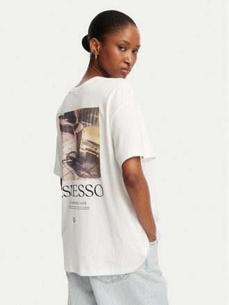 Only T-Shirt Vivvi 15346761 Wei&szlig; Regular Fit