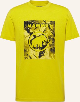Mammut Mammut T-Shirt Trovat gelb