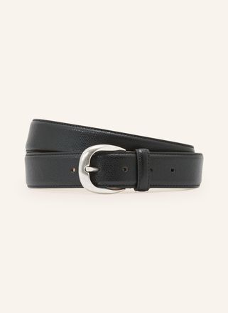 Reiss Reiss Lederg&uuml;rtel Pierce Pebble schwarz