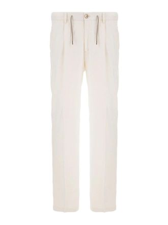 Herno Pantalons D&eacute;contract&eacute;s - Blanc