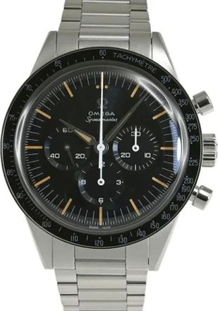 Omega Speedmaster Pre-owned - Homme - Pre-owned - Gris - Taille: ONE Size