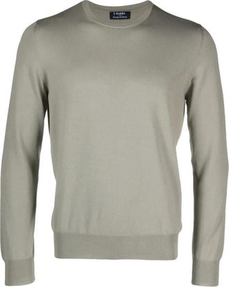 Barba Homme, Pulls, Vert, Taille: 2XL Maille en coton