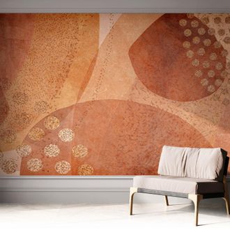 Tulup Carta Da Parati Autoadesiva - Impermeabile - Murale Da Parete - Decorazione Murale - Composizioni Terrosi 312x219 Cm