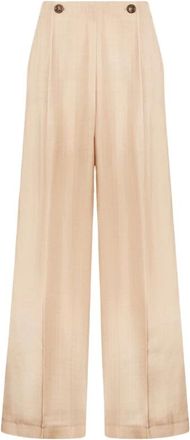 Liu Jo Damen, Hosen, Beige, MGröße