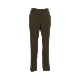 Alberto Biani Schmal geschnittene Hose - - Trousers - Damen - Gr&uuml;n - S