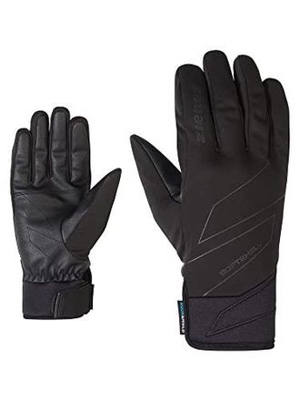 Ziener Ilion Gants de LoisirsFonctionnelsdextérieur Thermique | Softshell Coupe-Vent, Imperméables, Noir, 9 Homme