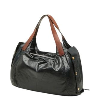 Celine Pre-owned Leder 2way Schultertasche - - Pre-owned - Damen - Blau - ONE SIZE
