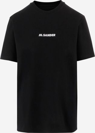 Jil Sander T-shirt en coton avec logo