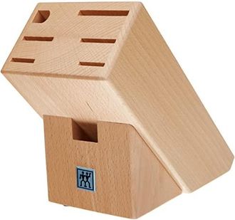 Zwilling 35149400 Messerblock, Braun, 7 Schlitze