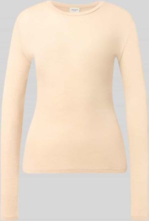 Max Mara Slim Fit Langarmshirt aus Woll-Seiden-Mix Modell PATTO