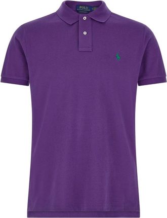 Polo Ralph Lauren Homme, Tops, Violet, Taille: S Polo Piqu&eacute;