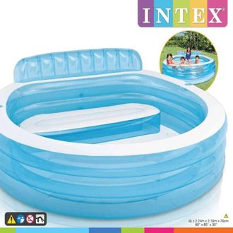 Intex Swim Center Pool Aufblasbar Family Lounge Pool 57190NP INTEX