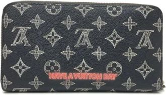 Louis Vuitton Portefeuille Long Pre-owned (bi-pli) - Femme - Pre-owned - Noir - Taille: ONE Size