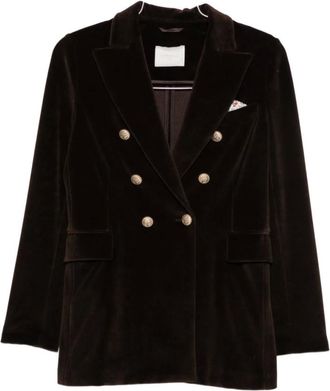 Circolo 1901 Blazer - Femme - Vestes - Brun - Taille: 40 FR