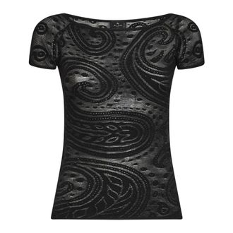 Etro Round-Neck Strickwaren - - Knitwear - Damen - Schwarzk - L