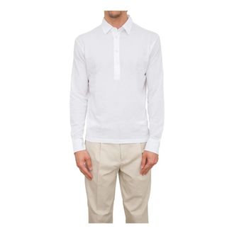 Paolo Pecora Wei&szlig;es Polo T-Shirt - - Tops - Herren - Wei&szlig; - XL
