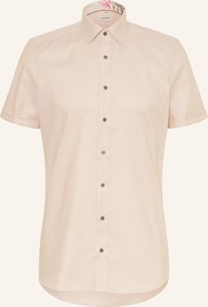Olymp Kurzarm-Hemd Level Five Body Fit beige