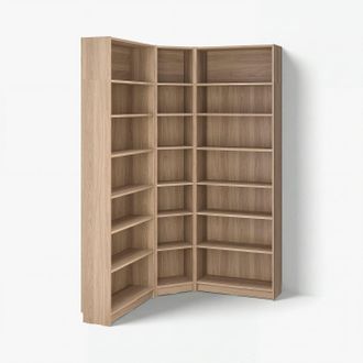 IKEA BILLY Regaleckkombination mit Aufs&auml;tzen