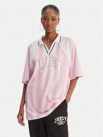 Juicy Couture Poloshirt Juicy Football JCSCT126407 Rosa Oversize