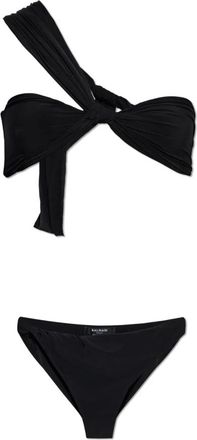 Balmain Femme, Maillots de bain, Noir, Taille: 34 FR Maillot de bain deux pi&egrave;ces