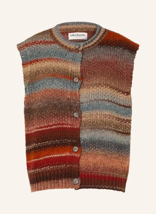 Lollys Laundry Lollys Laundry Strickweste Nynnell rot