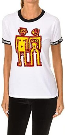 Desigual T-shirt Twins pour femme - Taille :, blanc, 40