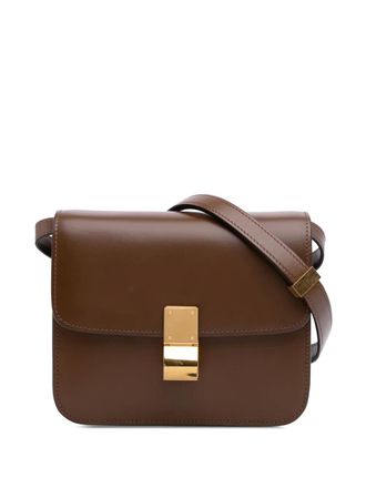 Celine sac à bandoulière Classic Box (2020) - Marron