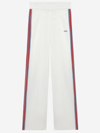 Autry Womens Viscose Blend Trousers White