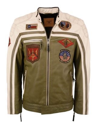Top Gun Lederjacke TGJ1005