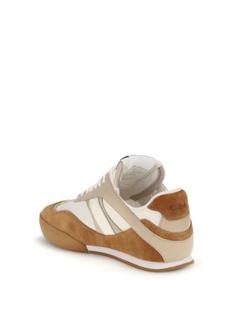 Chlo&eacute; Kick Sneaker - Beige
