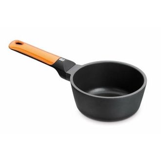 Bra Efficient Orange | Casserole 16 cm, Fonte dAluminium avec Rev&ecirc;tement Antiadh&eacute;sif Platinum Plus sans PFOA, Compatible Tous Feux Dont Induction