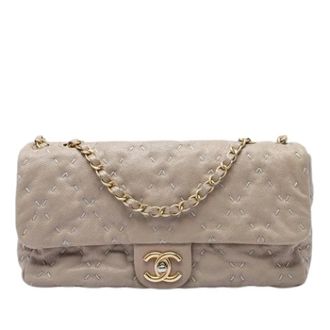 Chanel Pre-owned Classic Flap Shoulder Bag - - Pre-owned - Damen - Beige - ONE SIZE