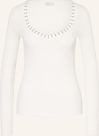 Liu Jo Liu Jo Pullover Mit Nieten weiss