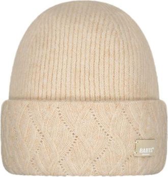 Barts Damen Beanie Strickm&uuml;tze Sunnybird gestrickte Winterm&uuml;tze mit Umschlag 3626 Beige 07