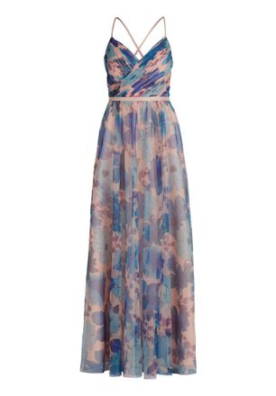 Vera Mont Vera Mont Damen 8526/4093 Kleid, Rosa/Blau, 40