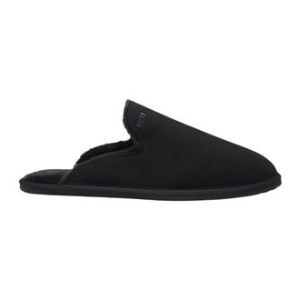 HUGO BOSS Hausschuhe mit Lammfellfutter zum Hineinschl&uuml;pfen - - Shoes - Herren - Schwarzk - 45 EU