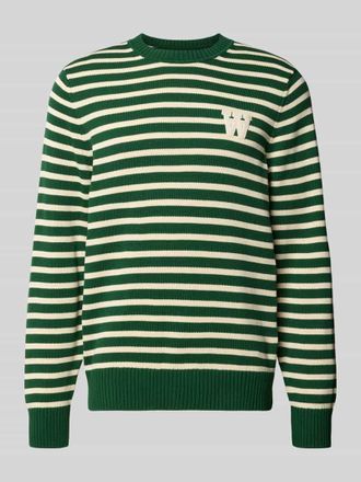 Wood Wood Strickpullover mit Rundhalsausschnitt